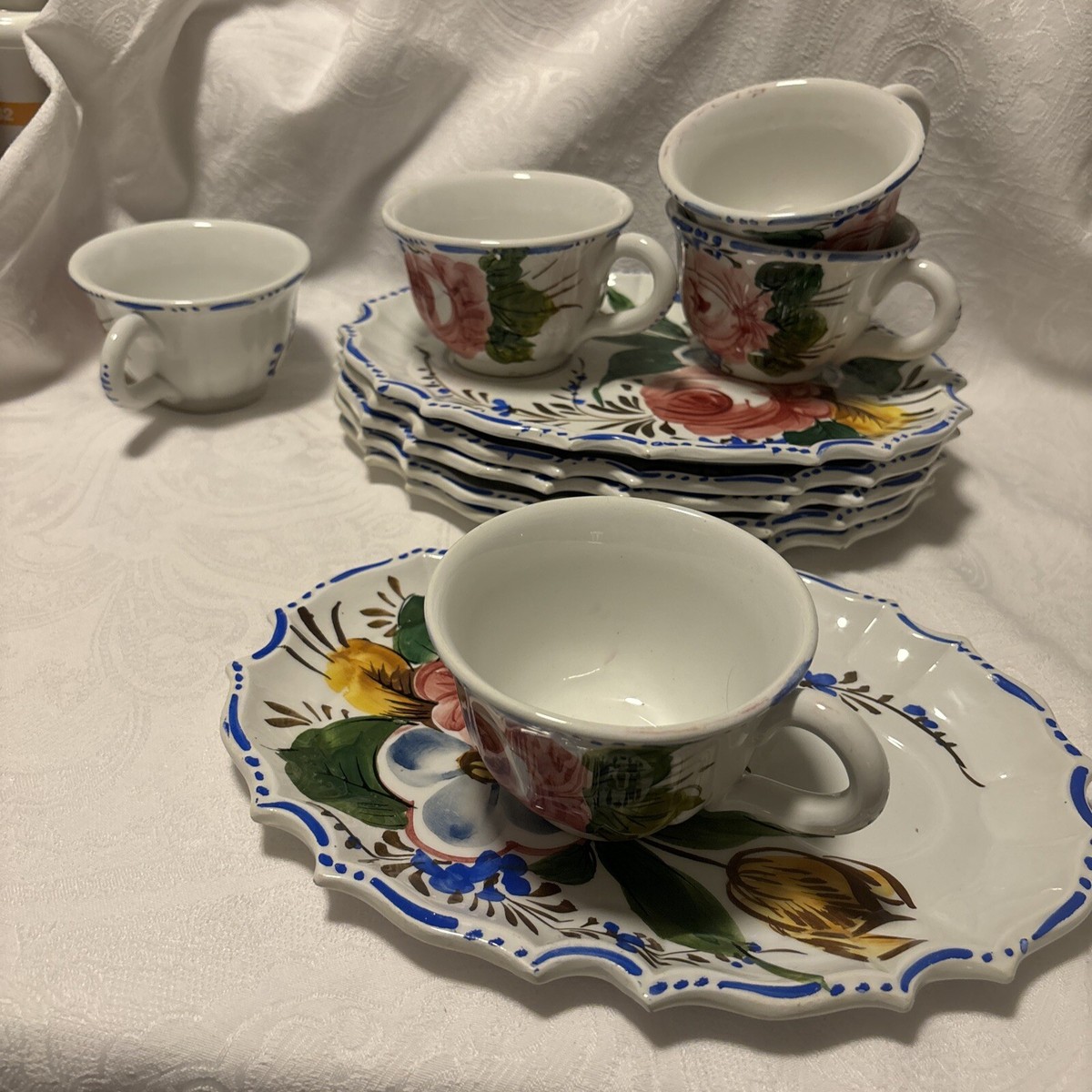 Italian Pottery Tea Sets Gialletti & Pimpinelli Rinascimento Tea Pot