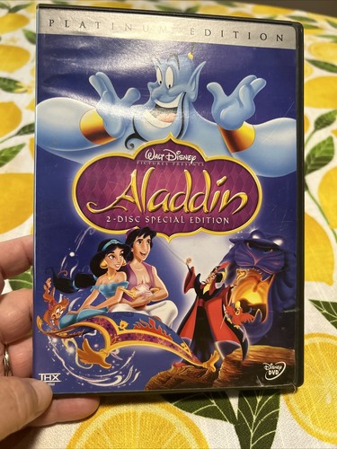 Aladdin (DVD, 2004, 2-Disc Set, Special Platinum Edition) DVD ...