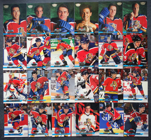 1993-94 Topps Stadium Club Members Only Florida Panthers Team Set ...
