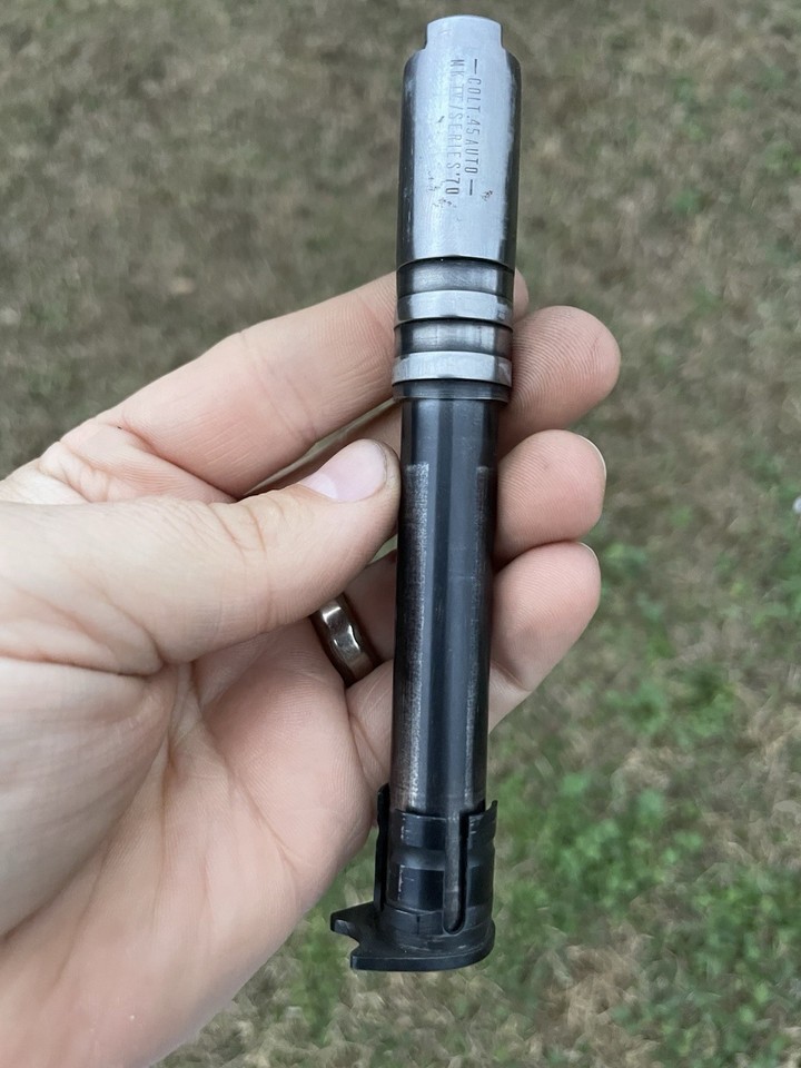 COLT Series 70 MK IV 1911 Barrel 5” Barrel W/Bushing 45ACP Government ...