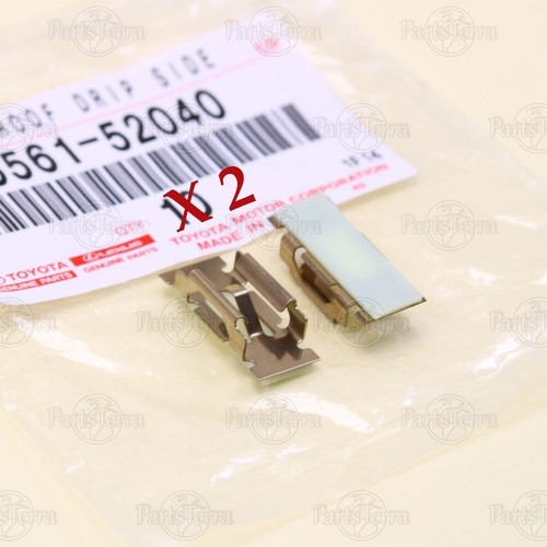75561-52040 GENUINE Toyota Highlander Camry Lexus Drip Molding Retainer ...