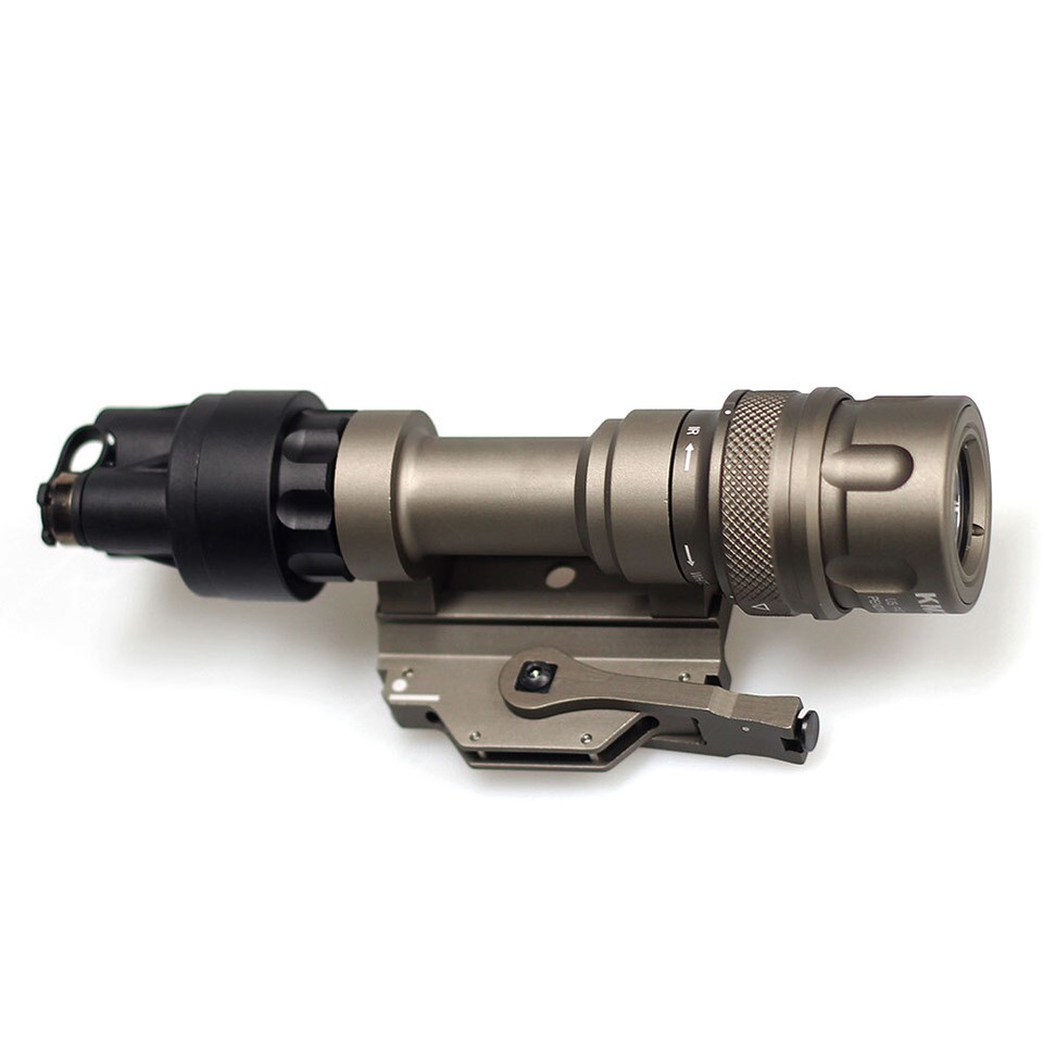 M952V IR Tactical Flashlight with KM3 LED IR Head Weapon Light with Pad ...