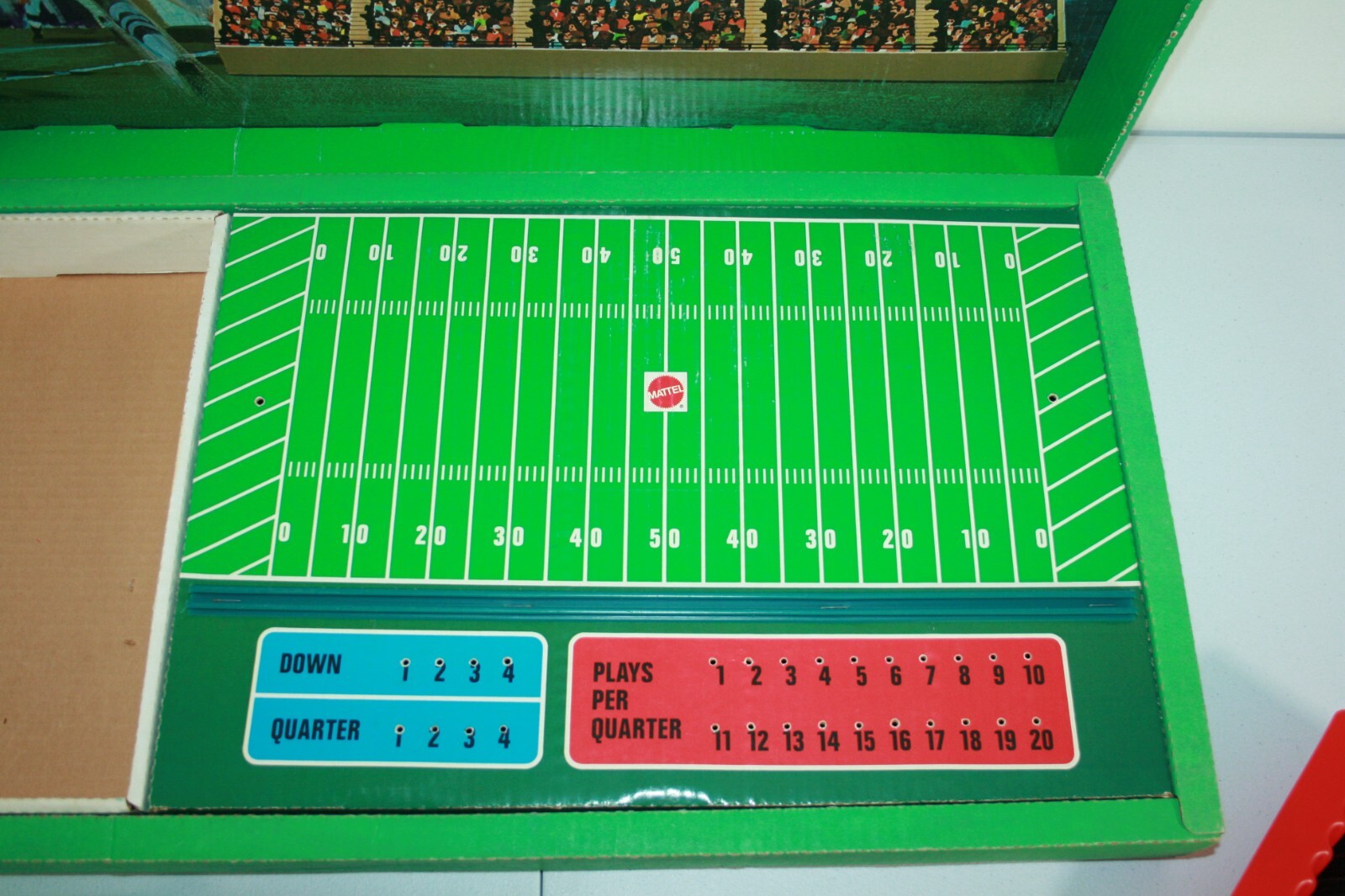 Vintage 1971 Mattel Talking Football Board Game READ DESCRIPTION | eBay