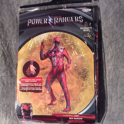 NEW IN BOX Join the other Rangers Power Ranger RED Ranger Adult Size ...