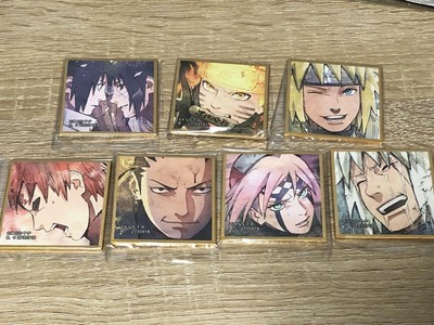 Naruto Mame Colored Paper Set - 7 Characters, New, Collectible ...