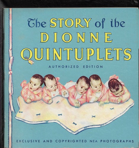 Story of The Dionne Quintuplets (1935) Whitman Publishing, Very Fine- condition | eBay