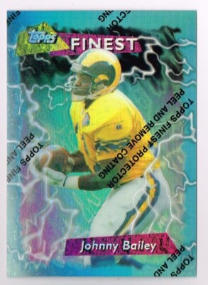 1995 Topps Finest Refractor Johnny Bailey #159 3795* | eBay