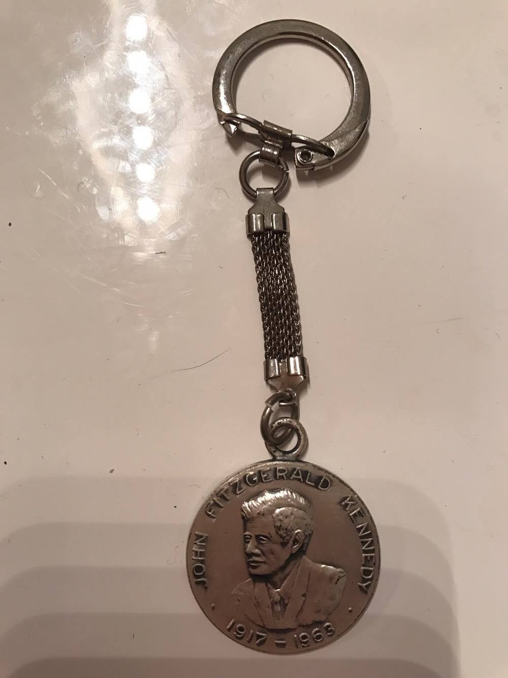 Original Vintage JFK John F Kennedy President Keychain | eBay
