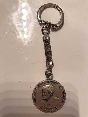 Original Vintage JFK John F Kennedy President Keychain | eBay