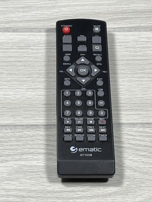 EMATIC AT103B REMOTE CONTROL Tested Working | eBay