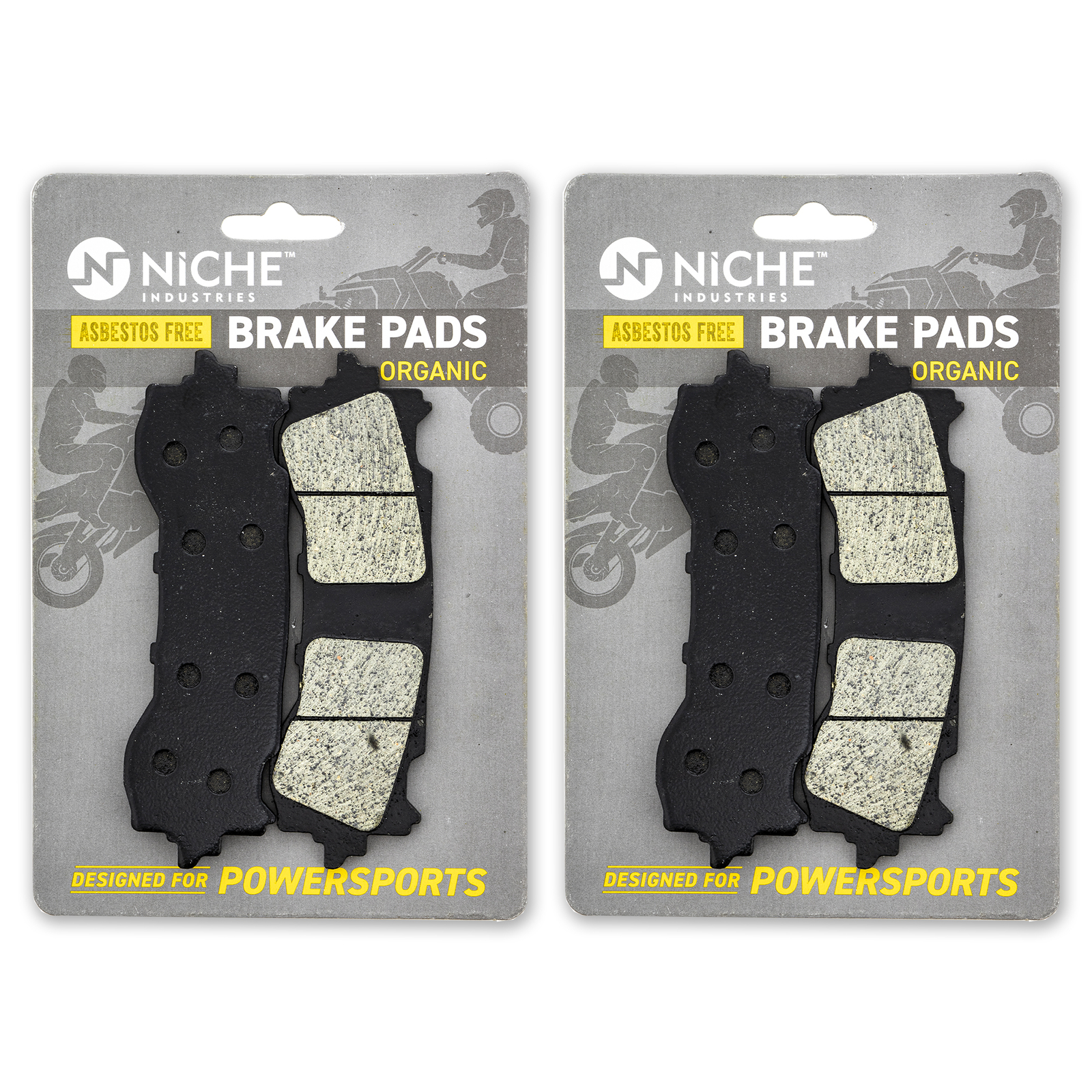 Brake Pad Set for Honda Goldwing 1800 F6B 06455-MKC-A01 Front Organic 2 ...