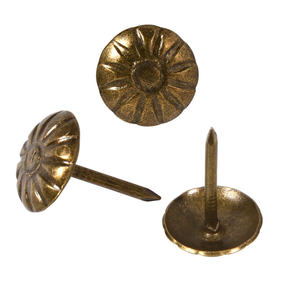 100pcs Wall Tacks Colored Thumb Tacks Brass Thumb Tacks Heavy Duty ...