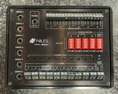 Niles IRZ6+ Infrared repeater system hub for multiple receivers, Used ...