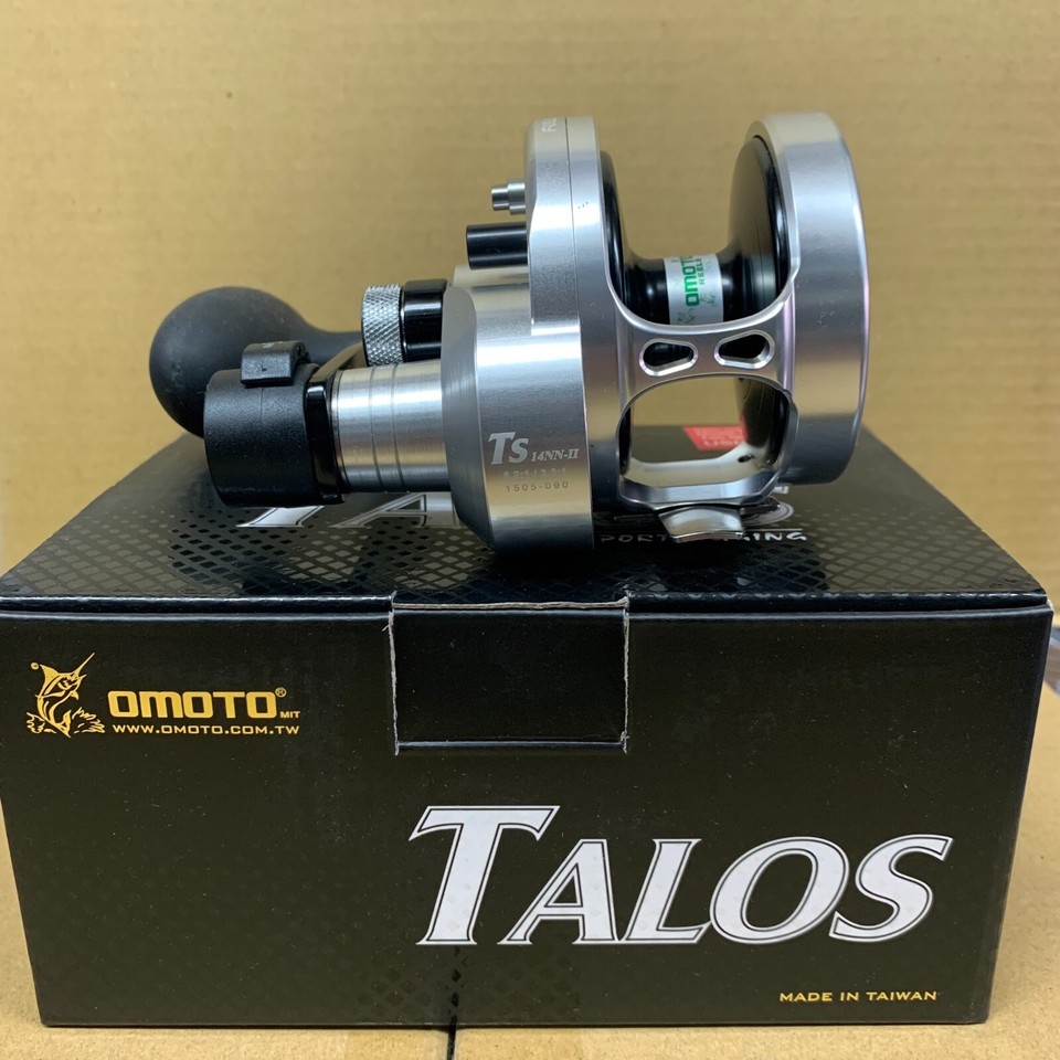 OMOTO 2018 TALOS Two Speed 14NN Narrow Jigging Reel, Lever Drag Fishing Reel | eBay