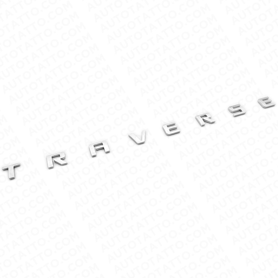 Chevy Traverse Front Door Left or Right Badge Nameplate Logo Emblem ...