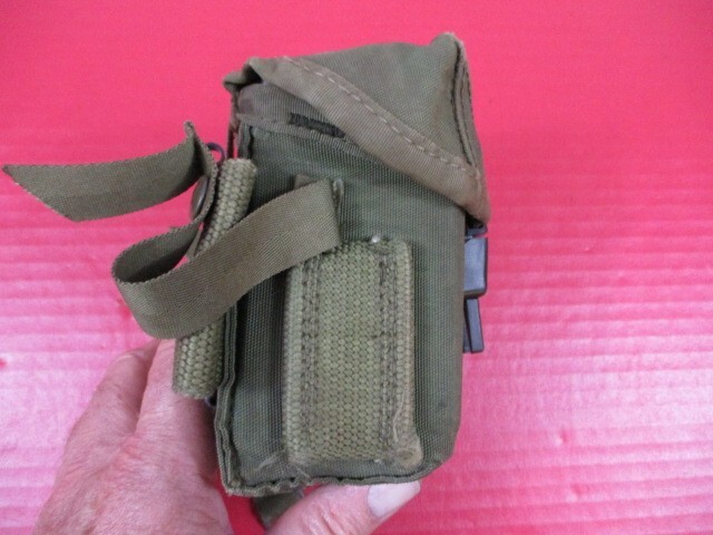 US Army Vietnam M1967 Nylon Rifle Magazine Pouch 1st Pat for 20rd Mags ...