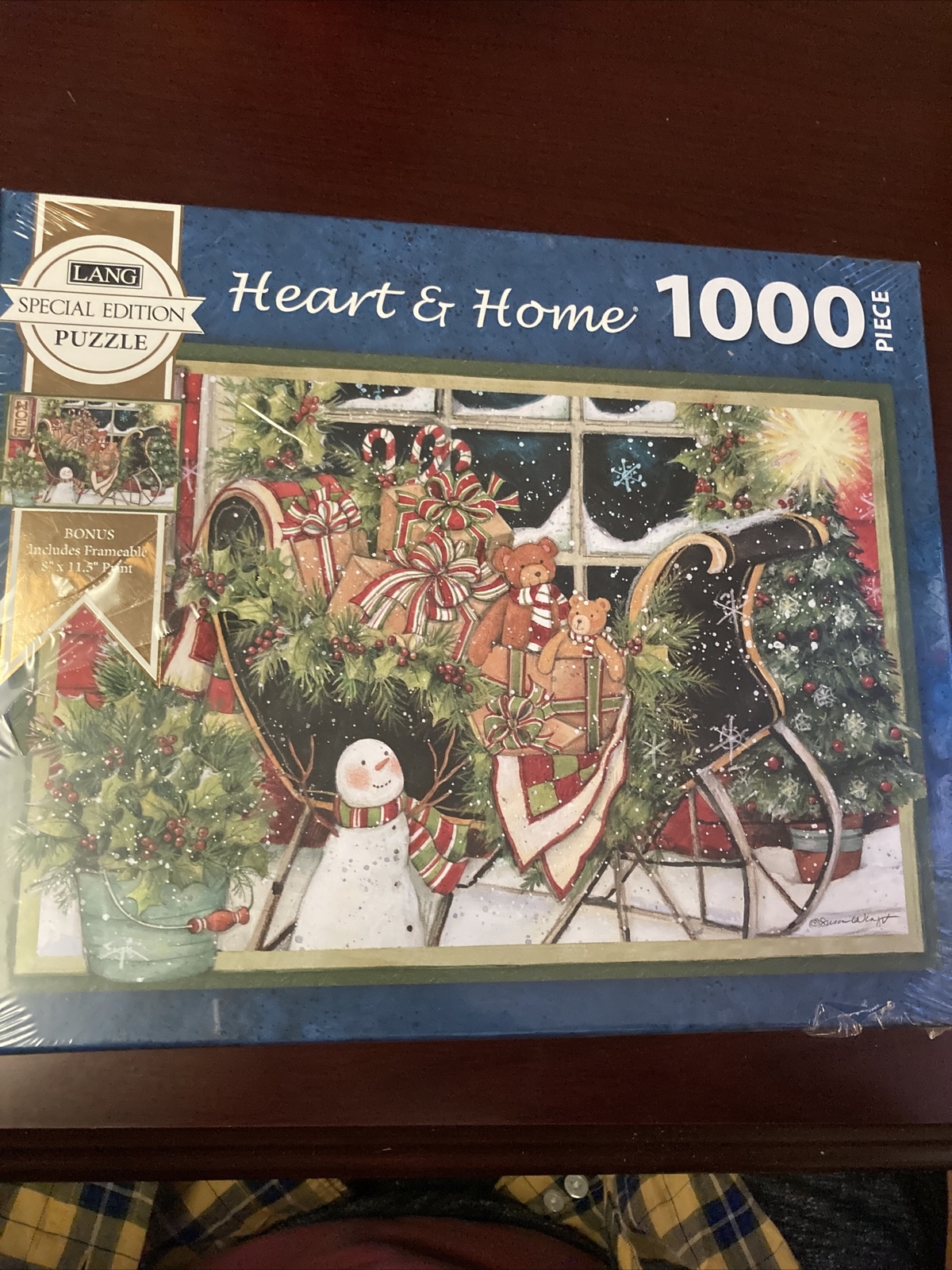LANG Special Edition "HEART & HOME" 1000 piece puzzle by Susan Winget ...