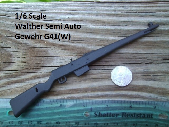 LD03 1/6 WWI WWII Mauser Gewehr G41(M) or Walther G41(W) semi automatic ...