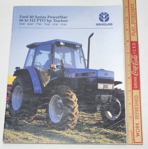 New Holland Ford 40 Series PowerStar 66 to 112 PTO hp Tractors Vintage ...