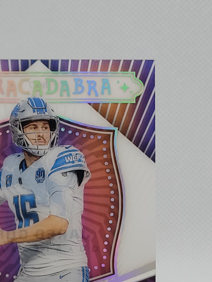 2024 Panini Illusions - Abracadabra Jared Goff #7 Stardust | eBay UK