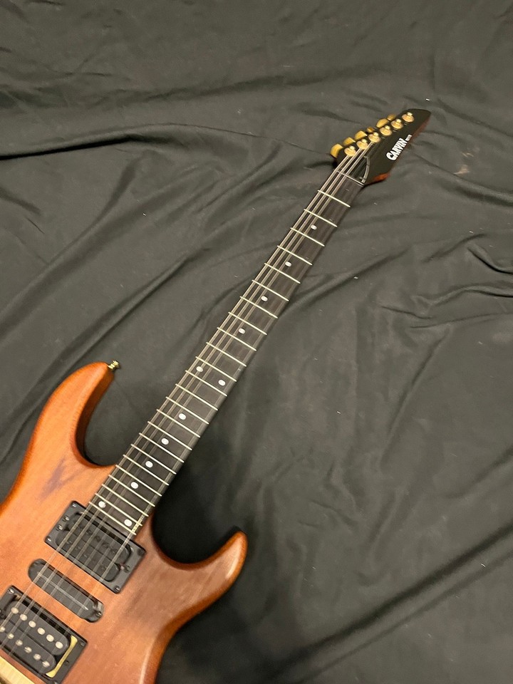 1996 Carvin DC145 H/S/H Neck Through Mahogany Guitar W/OHSC | eBay