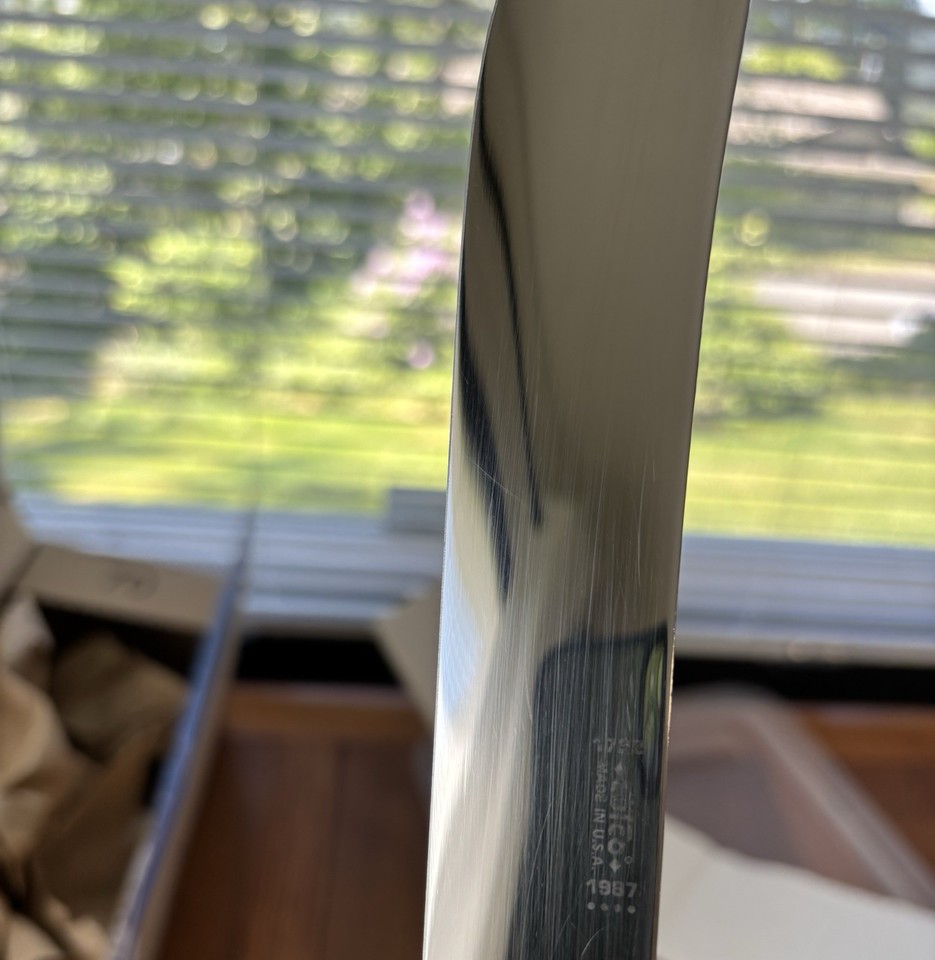 Cutco 1722 Butcher Knife Brown Classic 1987 Meat Large Vegetables Fruit ...