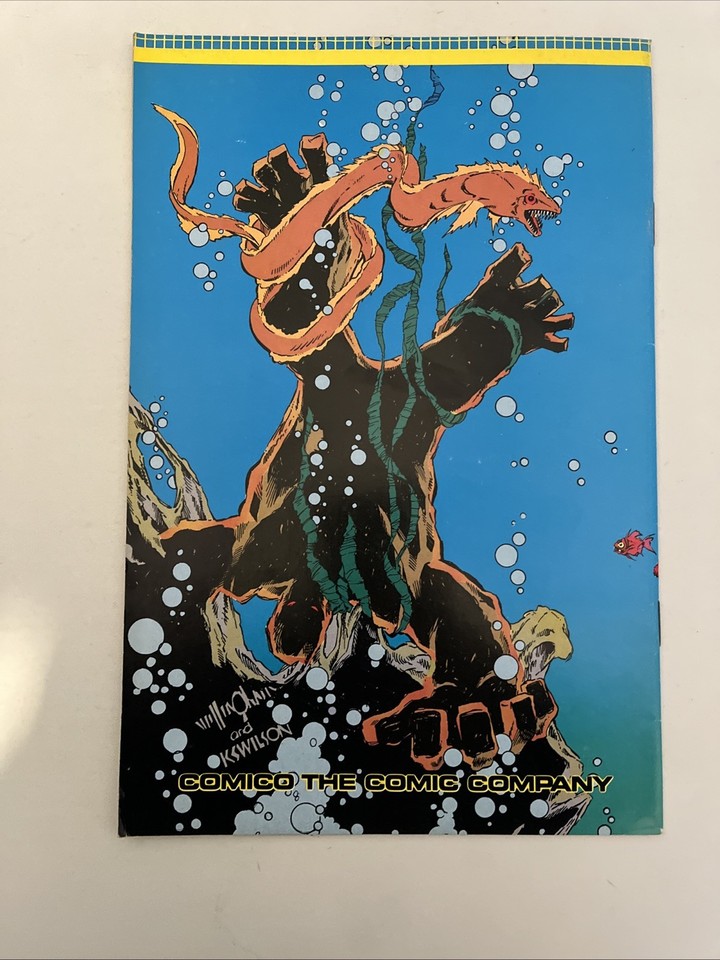 FATHOM. NUMBER'S 2-3. 1ST SERIES. (2 ISSUE 1987 LOT). COMICO COMICS ...