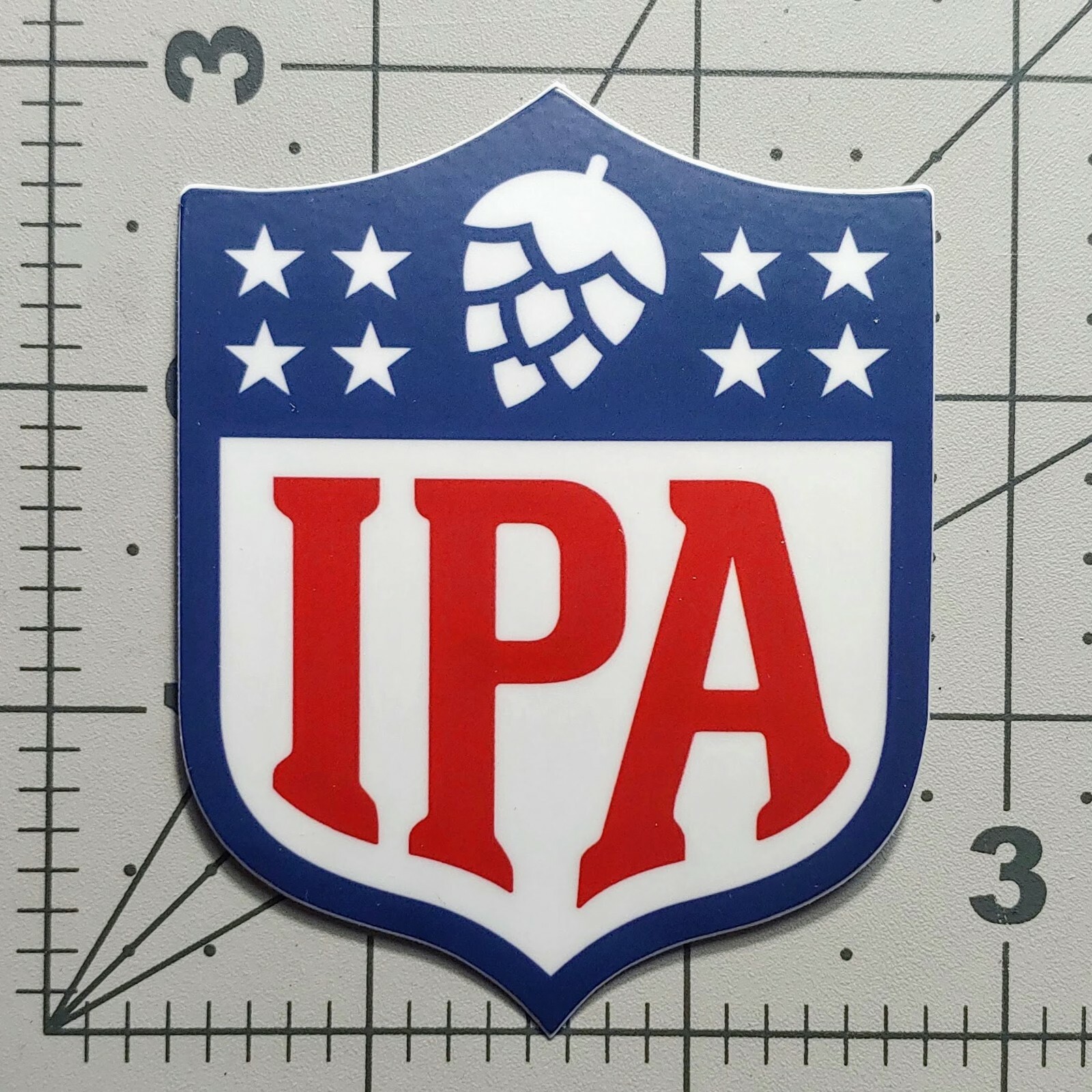 Craft Beer Gift Stickers Pack. Lot of 3 Cool IPA India Pale Ale Decals ...