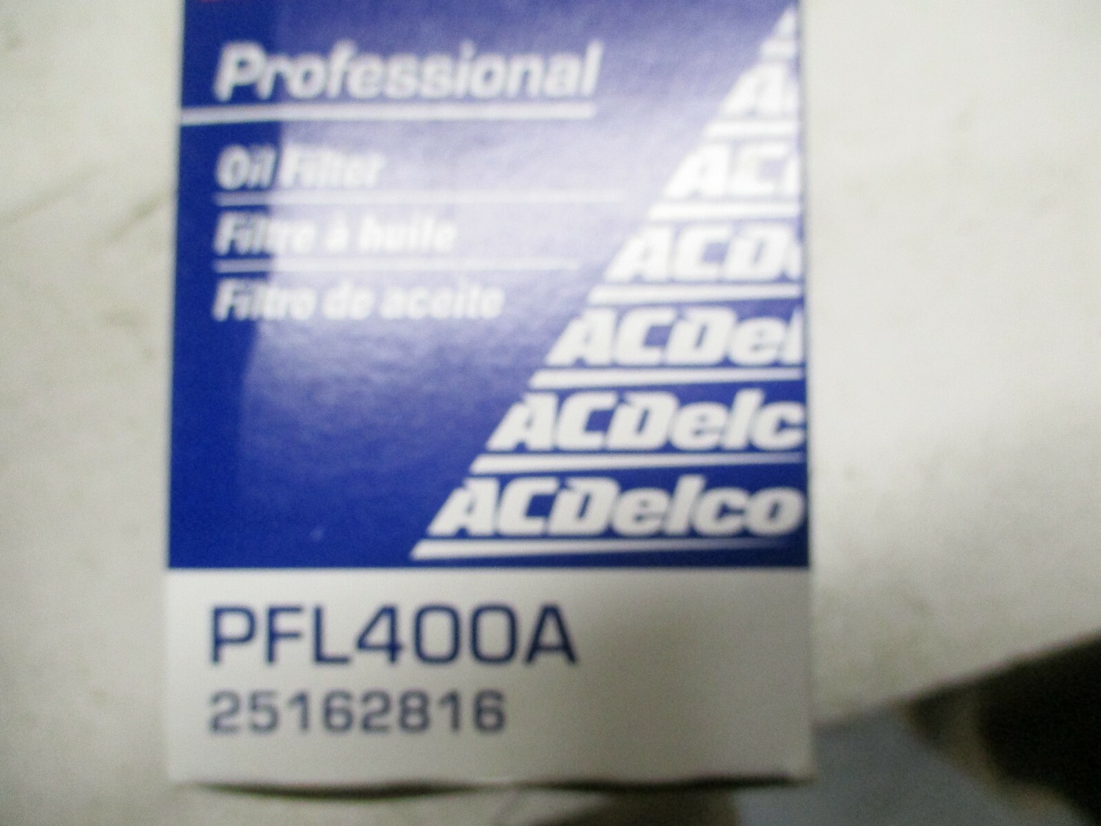 AC-Delco PFL400A - cross reference oil filters | oilfilter ...