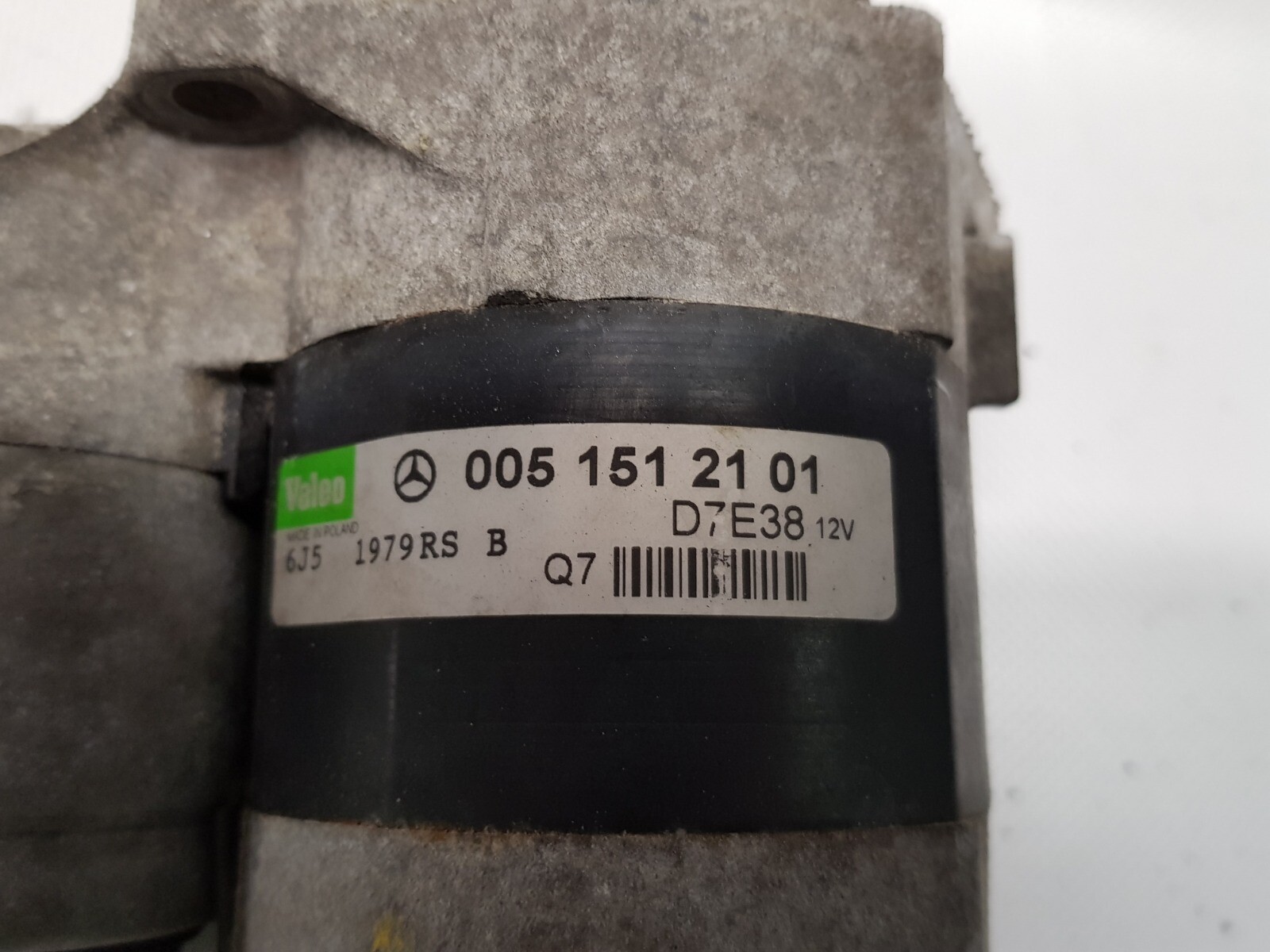 Mercedes-Benz a169 w169 a170 Vaneo Anlasser Starter Valeo A0051512101 ...