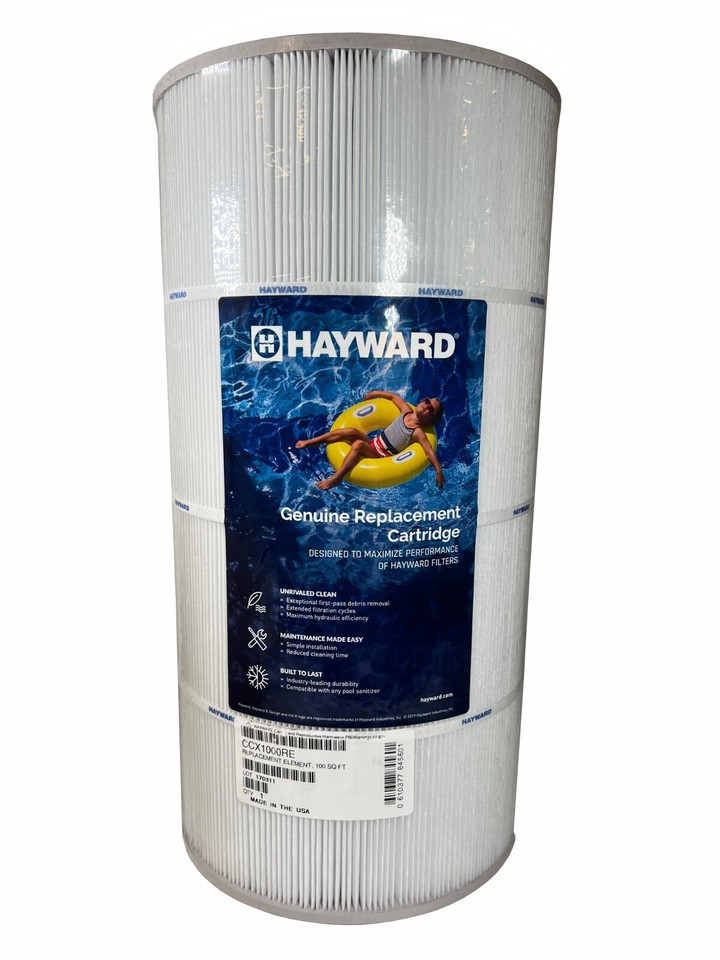 Genuine Hayward CCX1000RE Pool Filter Cartridge Element For Xstream ...