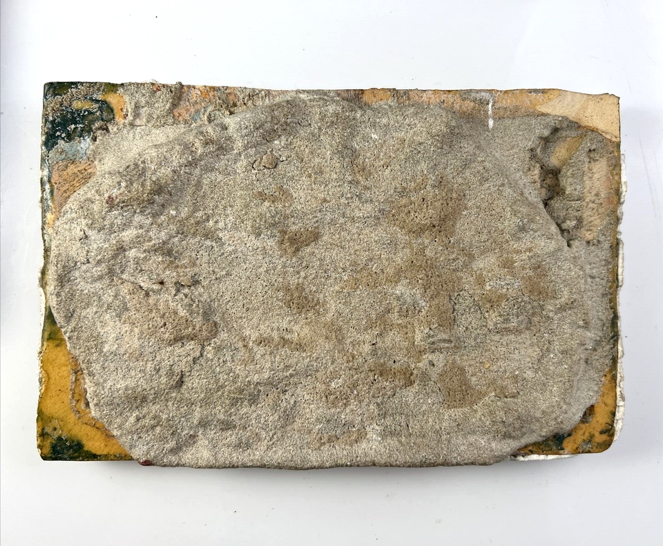 Set of 2 Antique Mercer Moravian Pottery Works JOUSTING KNIGHTS 7 1/4 ...