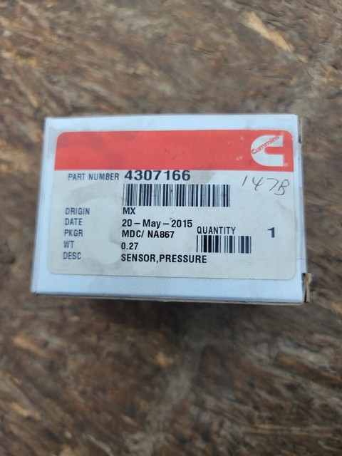 Cummins EGR Pressure Sensor 4384138 OEM 4307166 2872424 for sale online ...