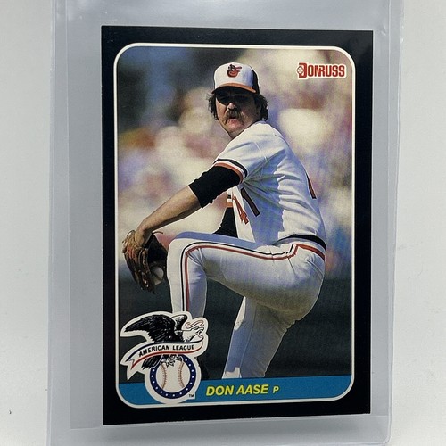 1987 Donruss All-Stars Don Aase Baseball Card #47 NM-MT FREE SHIPPING ...
