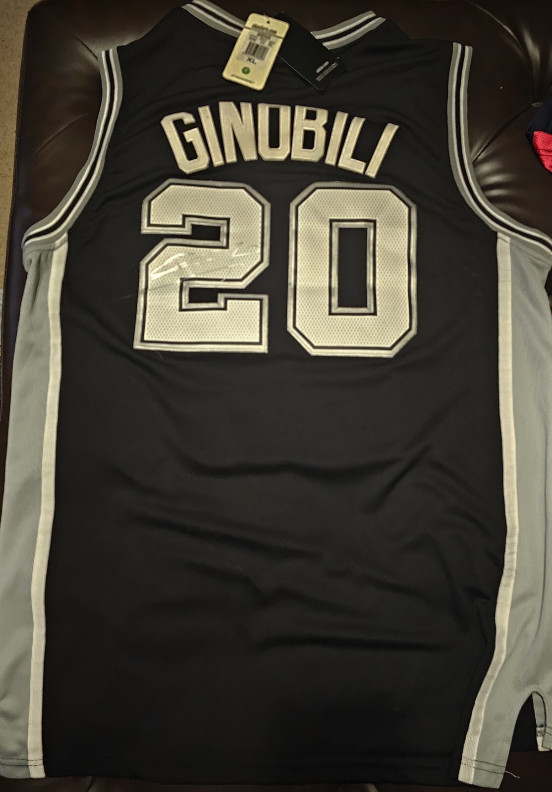 Manu Ginobili Signed Autograph San Antonio Spurs Jersey NBA + Retirement Gifts | eBay