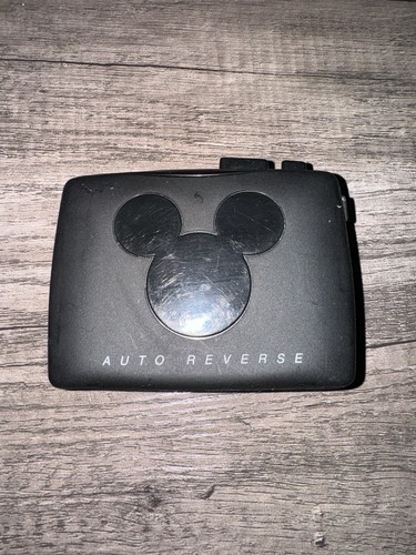 RARE Disney Mickey Mouse Walkman Personal AM/FM Stereo Tape Player MC ...