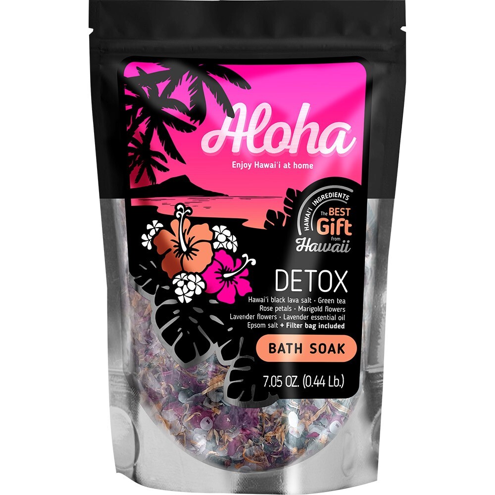 Aloha Bath Soak "Detox" | Enjoy Hawaii at home | Cleansing blend from ...