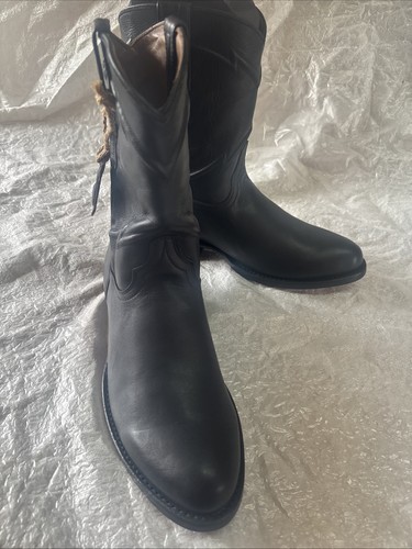Cuero boots "The Austin" 7.0 EE Men’s Calf Smokehouse Black | eBay
