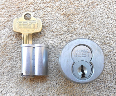 BEST Cormax Mortise cylinder and IC Core with 1 NOT working key | eBay