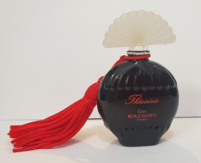 Vintage Guy Bouchara THEOSIRIS Parfum 5ml Mini With Tassel PARIS | eBay