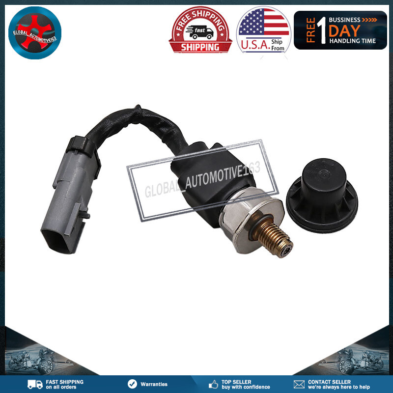 For 12-18 Cummins ISX PACCAR PX-9 Engine Fuel Pressure Sensor 2897581 ...