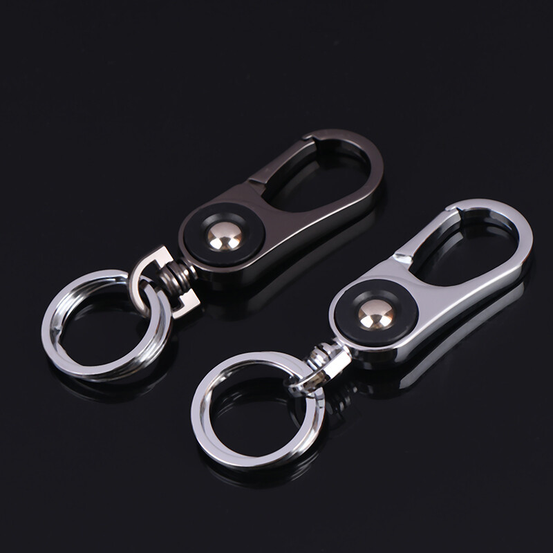 Zinc Alloy Carabiner Key Clip Key Ring Loop Hook Car Keychain Gift For ...