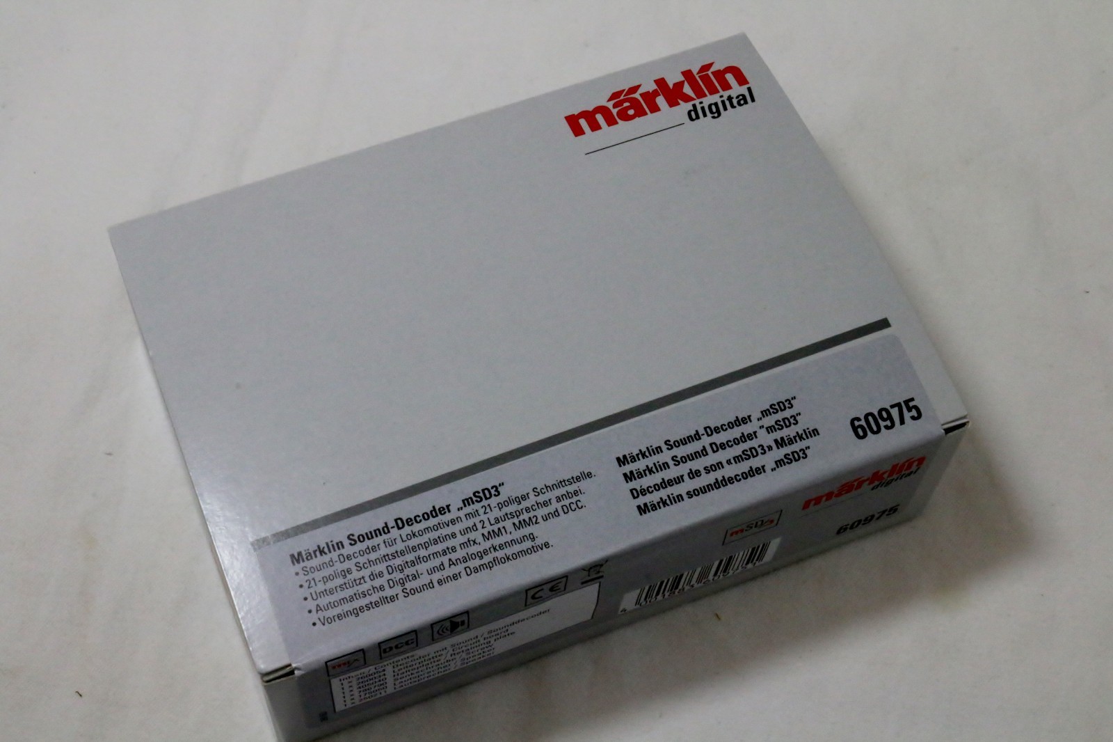 Marklin Digital Steam Loco Sound Decoder Kit 60975 mSD3, mFX / DCC, 32 ...