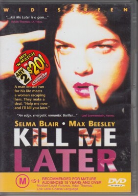 Kill Me Later DVD Region 4 | eBay Australia