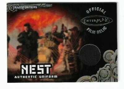 TRANSFORMERS DARK OF THE MOON OPTIMUM COLLECTION NEST COSTUME PROP CARD ...