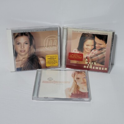 Mandy Moore 3 CD Lot : Candy (CD single) : A Walk to Remember I Wanna B ...