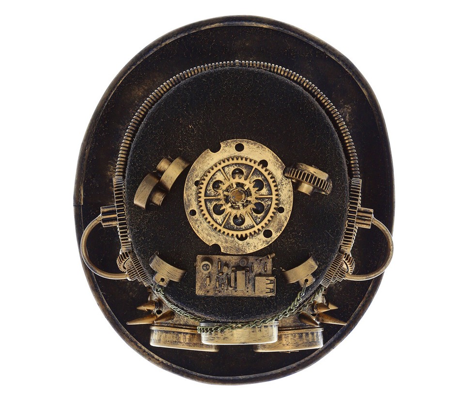 STEAMPUNK - METALLIC SCIENTIST TIME TRAVELER TOP HAT - GOLD | eBay
