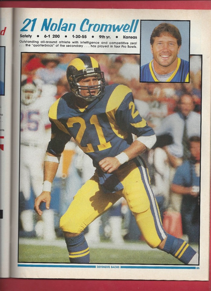 Los Angeles Rams 1985 40th Anniversary Yearbook | eBay