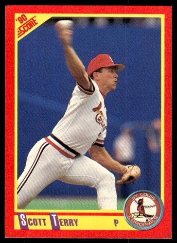 1990 Score Baseball Card Scott Terry St. Louis Cardinals #235 | eBay