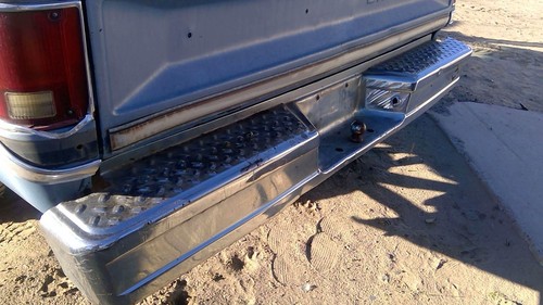 1973-1987 Chevy C10 Chrome Rear Bumper With Brackets Oem | eBay